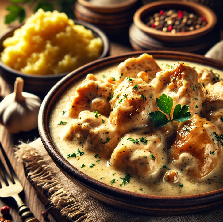 Chicken with Sour Cream – The Creaminess of Romanian Tradition - Agenda ...